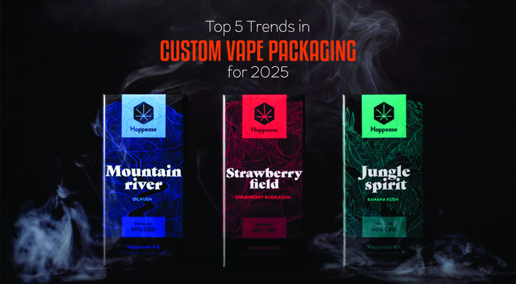 Trends in Custom Vape Packaging for 2025